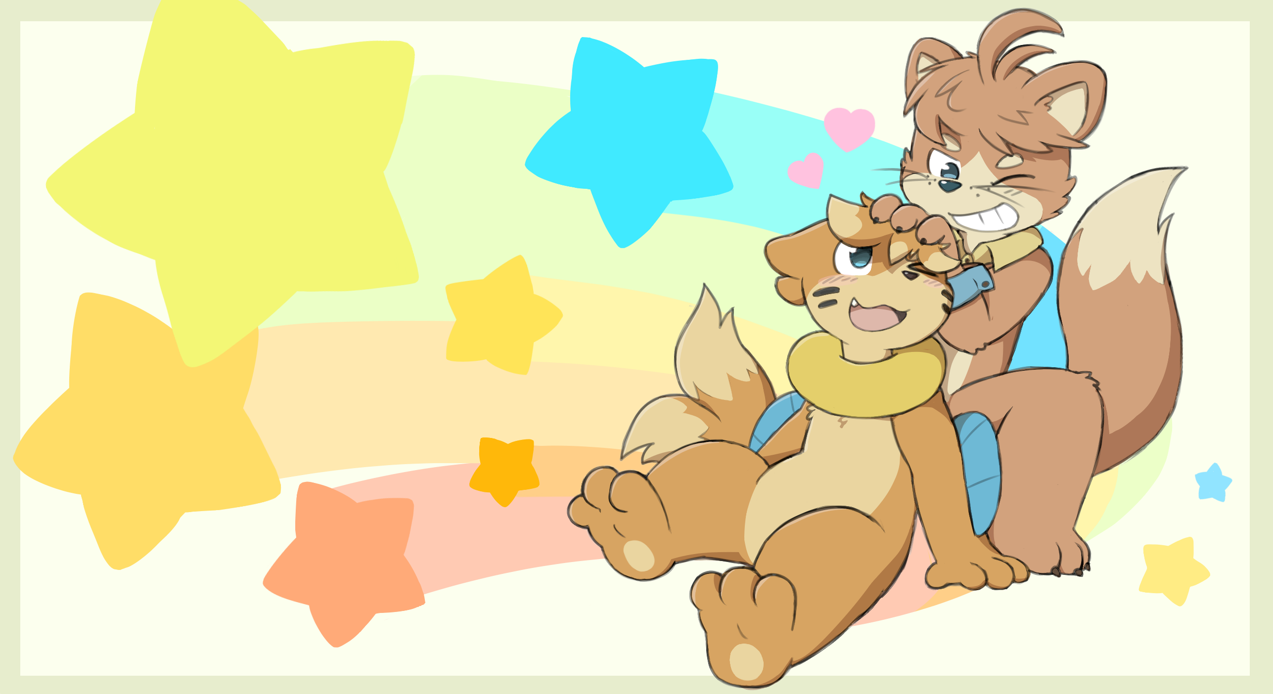 The Big ImageBoard (TBIB) - anthro buizel daww duo fluffy generation 4 ...
