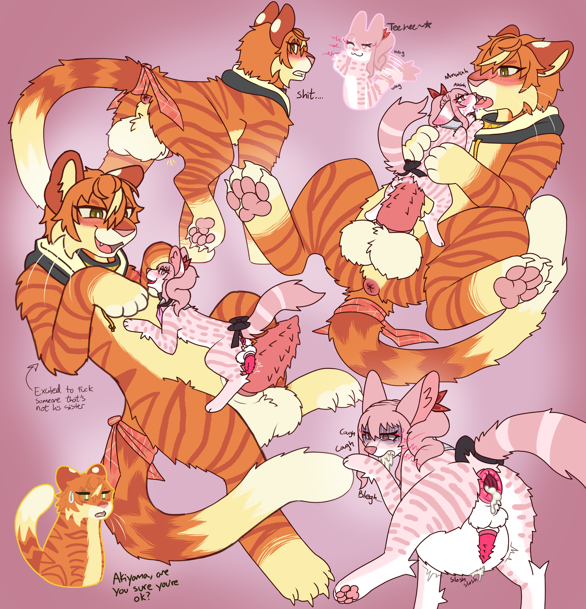 Rule 34 - akiyama mizuki alternate species anatomically correct anatomically correct genitalia ...